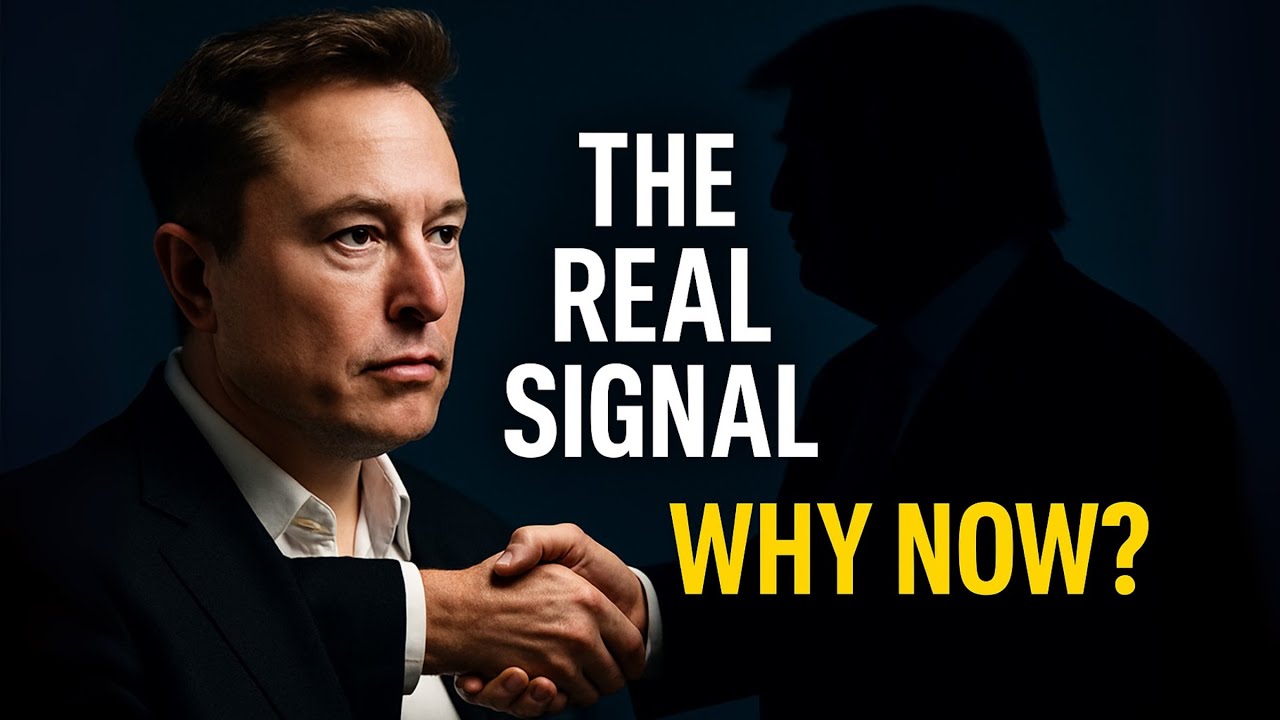 Why Did Musk Shake Hands with Trump - YouTube