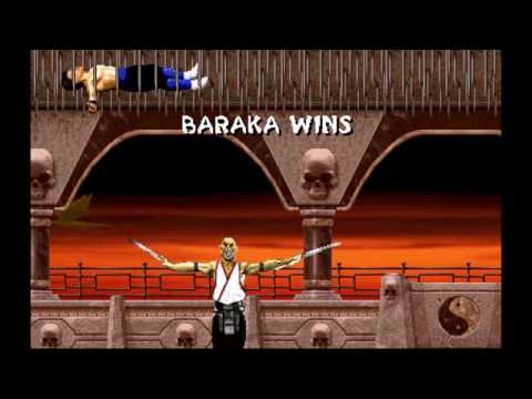 Mortal Kombat II Stage Fatalities on Johnny Cage - YouTube