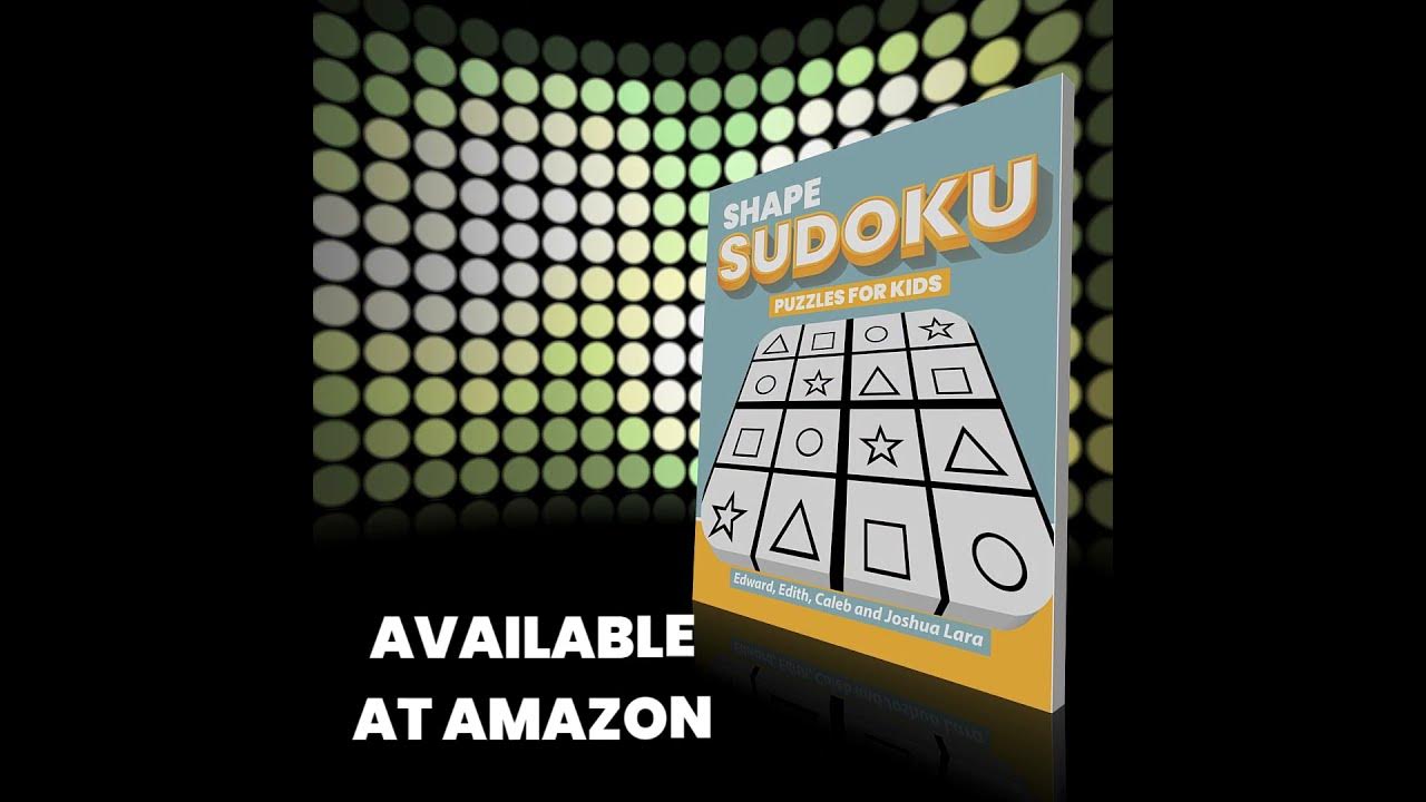 Shape Sudoku Puzzles for Kids: For Kids Ages 8-11 - YouTube