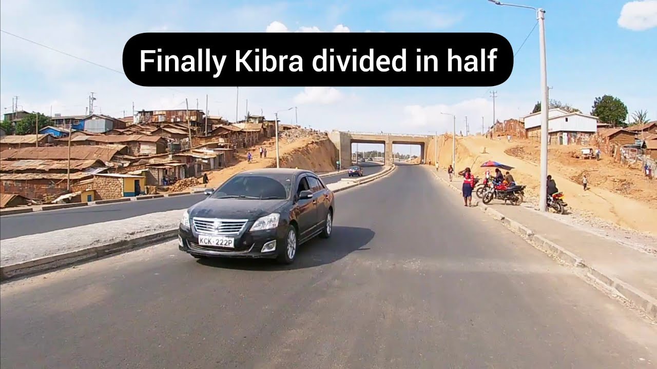 Finally 😱, Ngong Rd - Langata link rd through Kibera completed. - YouTube