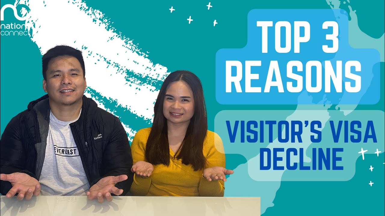 TOP 3 REASONS FOR VISITOR'S VISA DECLINE || Nations Connect Ltd. - YouTube