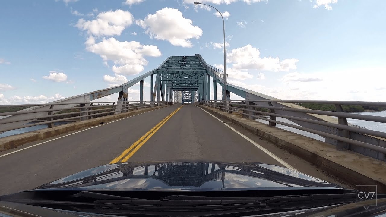 Along the Saint John River + Burton Bridge, NB (Time Lapse) - YouTube