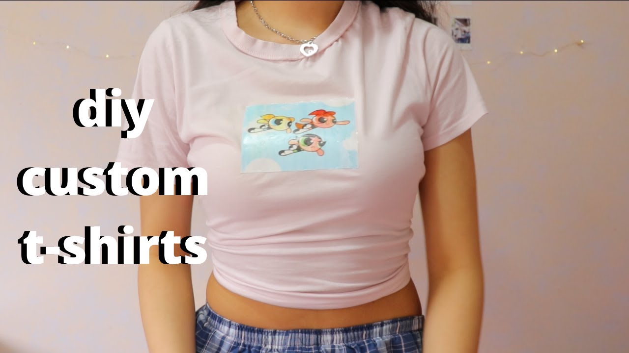 Diy Graphic Tee Without Transfer Paper YouTube diy-graphic-tee-without-transfer-paper-youtube