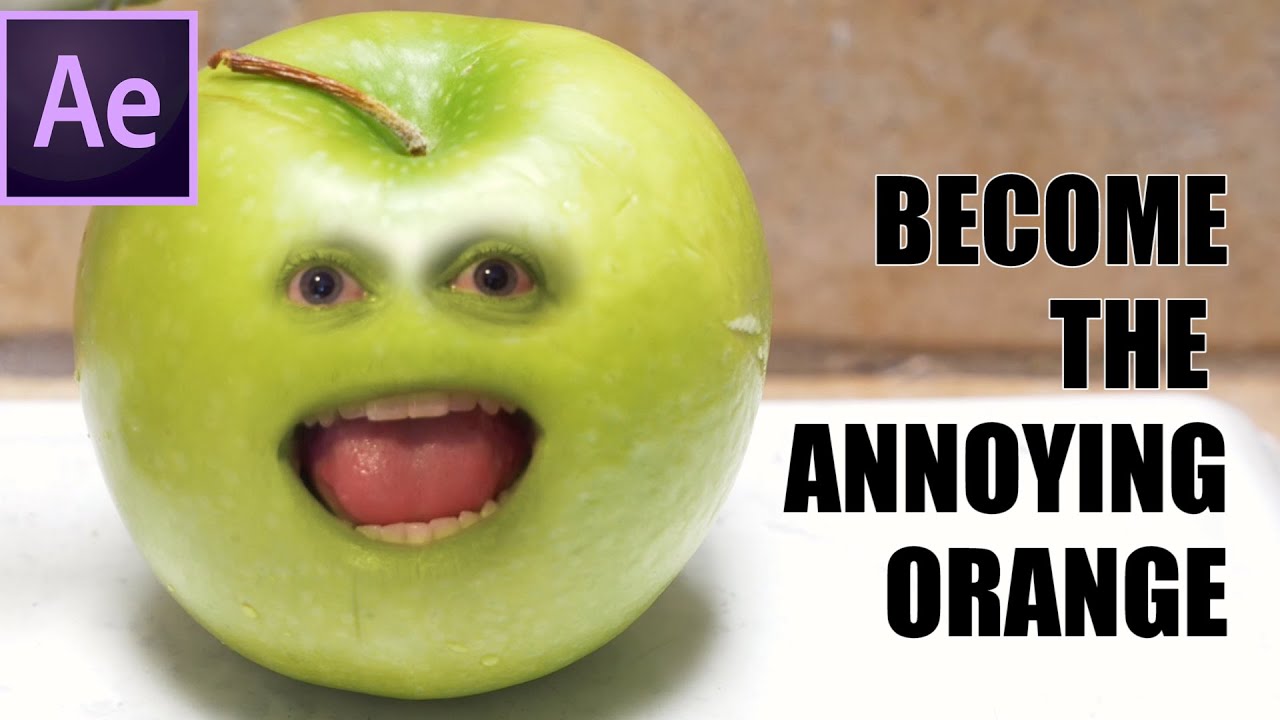 TALKING FRUIT EFFECT (After Effects Tutorial + NO-Plugins) - YouTube