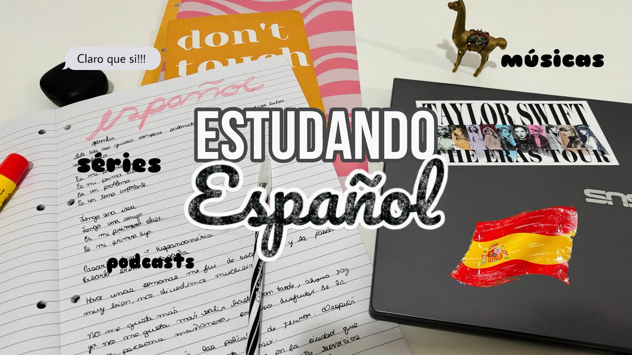 COMO ESTUDAR ESPANHOL SOZINHA (dicas de apps, músicas, podcasts, séries ...