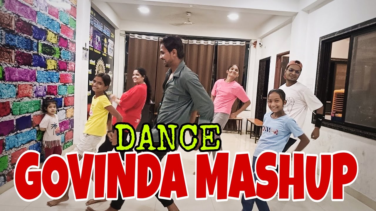 Govinda Mashup Dance | Zumba Dance | Vishal Dance Crew | Bollywood ...