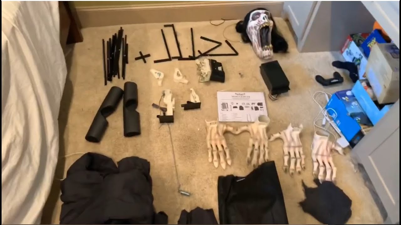 Spirit Halloween 2020 Night Crawler Unboxing/Setup - YouTube