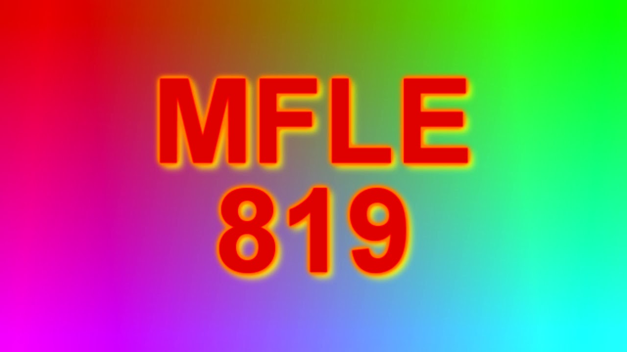 MFLE819 2 - YouTube