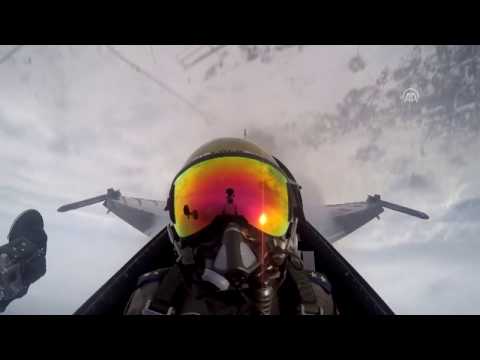 SOLOTÜRK F-16’sından kliple mesaj