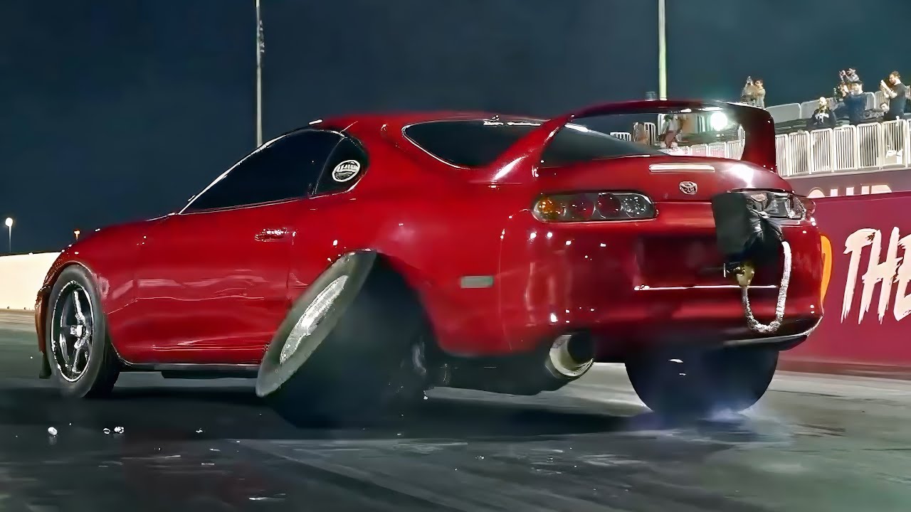 1 HOUR - JDM Cars Drag Racing Compilation: 3000 hp Supra, 8 Rotor RX7 ...