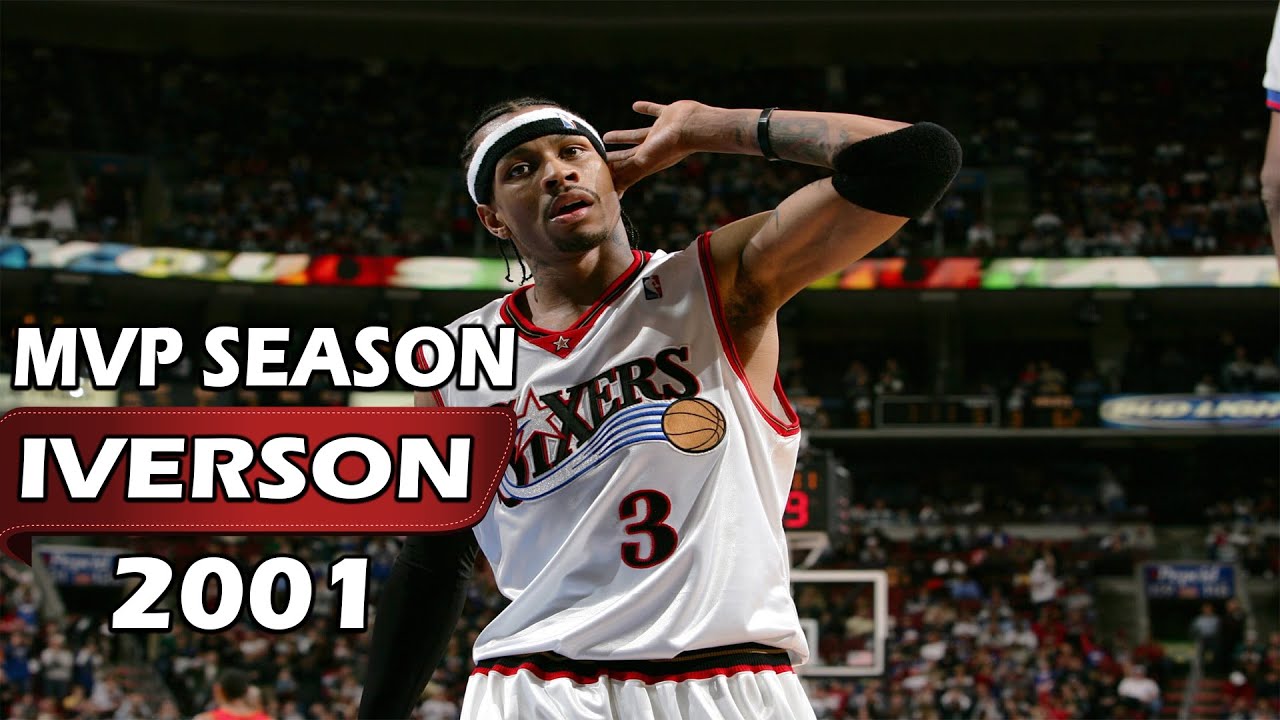 THROWBACK : Allen Iverson's MVP Year With The 76ers ( 2001 ) - YouTube