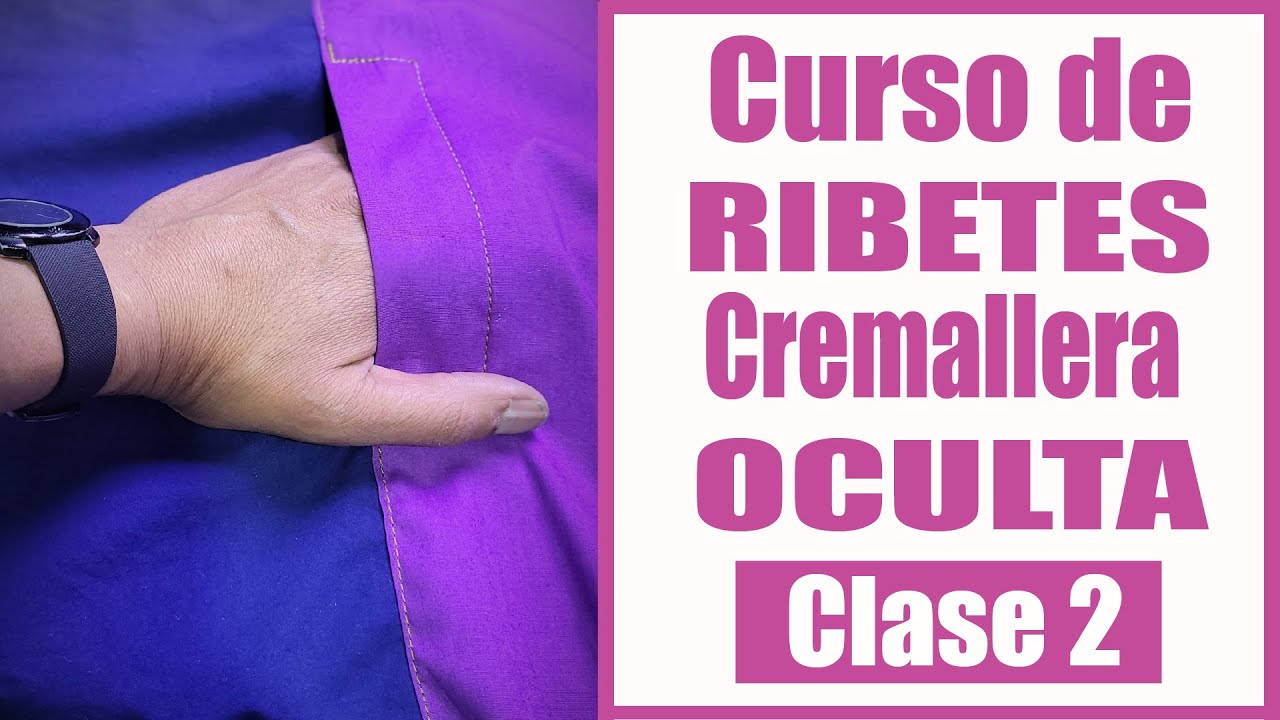 CURSO para hacer RIBETES - Clase 2. Ribete para CHAQUETA con cremallera ...