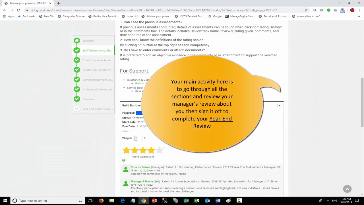 Year End Performance Review Sign Off By Staff YouTube Year End Performance Review Sign Off By Staff YouTube