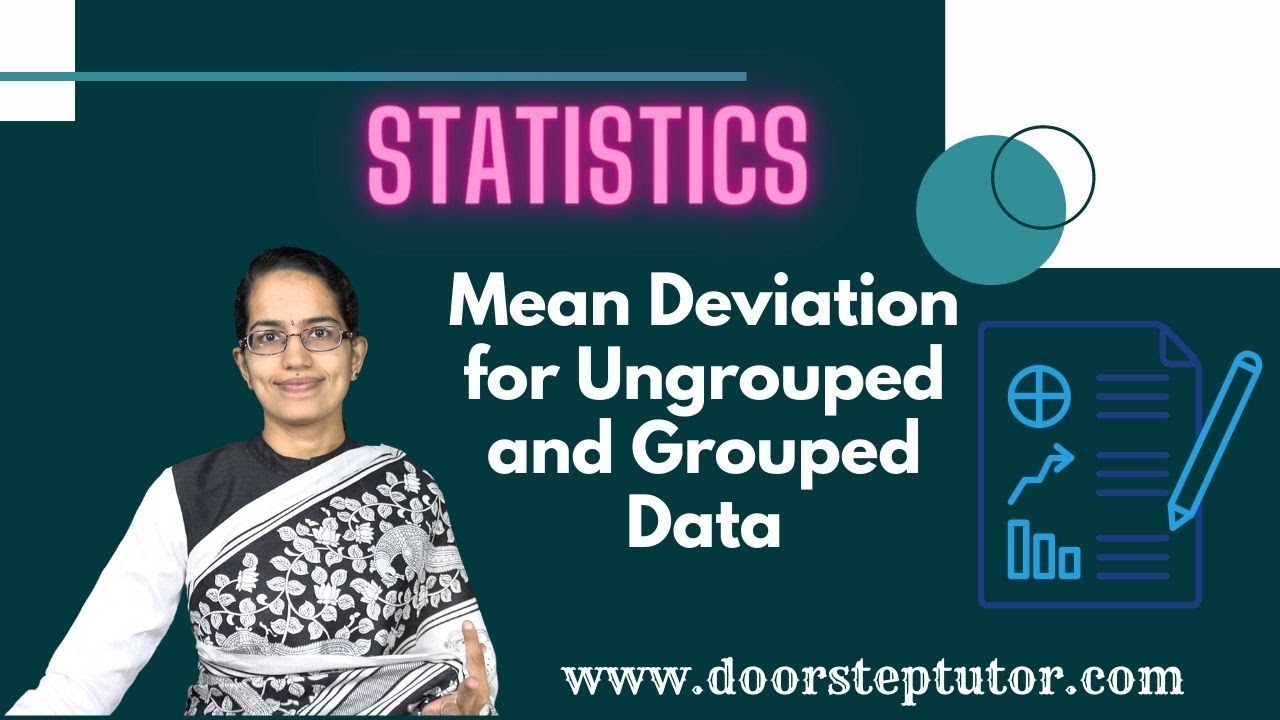 Mean Deviation for Ungrouped and Grouped Data | Measures of Dispersion ...