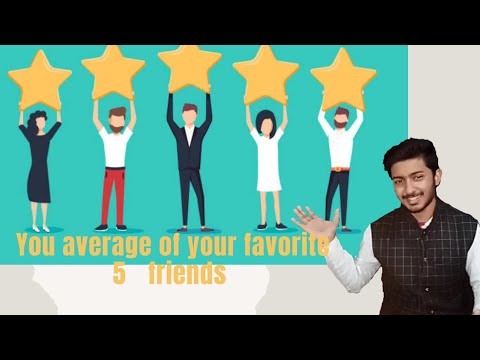 You average your five best friends - YouTube