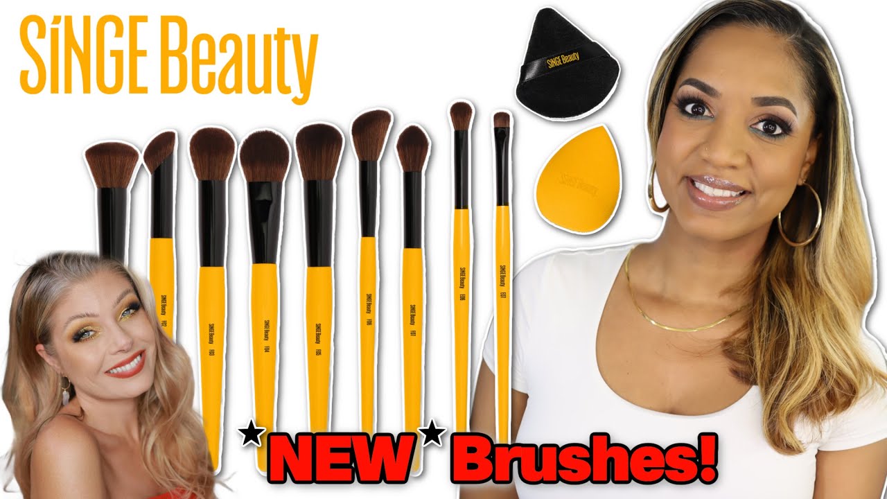 Singe Beauty Face Brushes...ARE THESE THE *NEW* HOTTEST BRUSHES ...