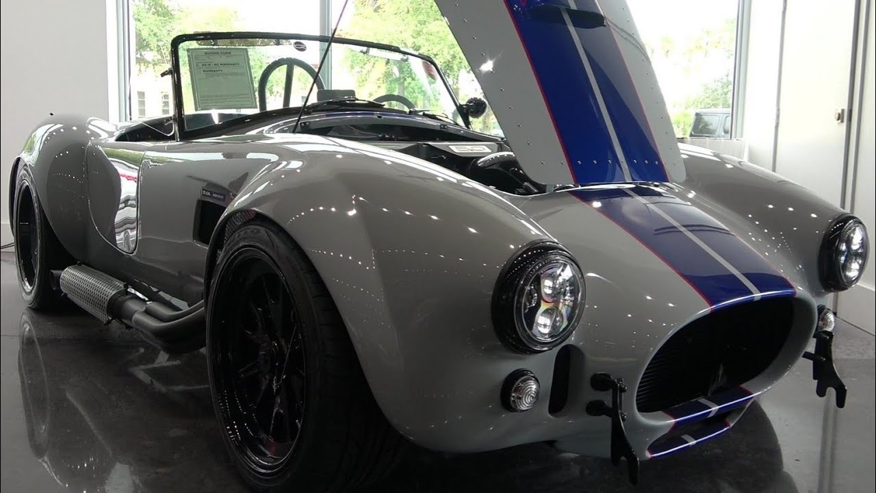 AWESOME 2017 Backdraft Racing Shelby Cobra 1965 Replica Walk-around at ...