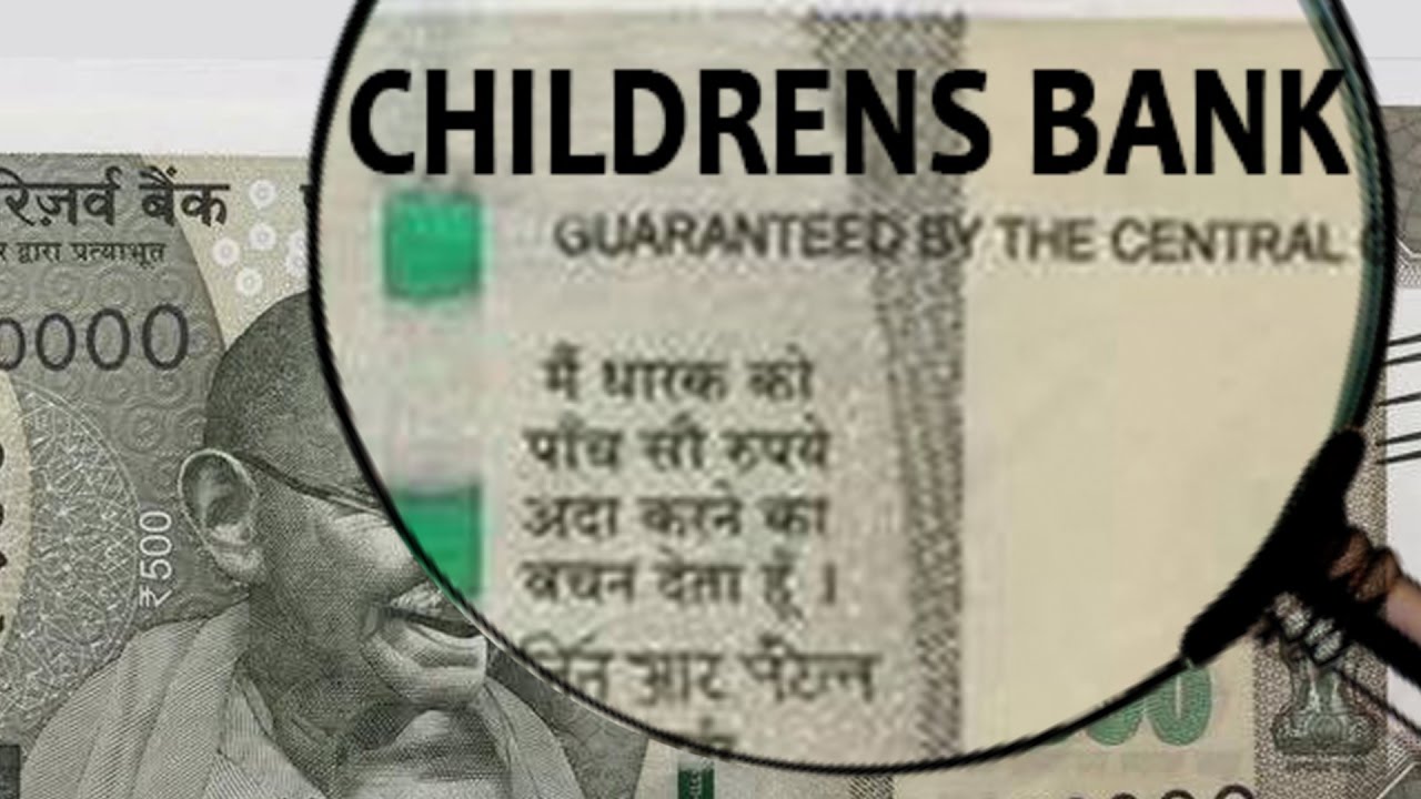 How To Identify Real / Original Rs.500 Indian Note | Chip in 2000 or ...
