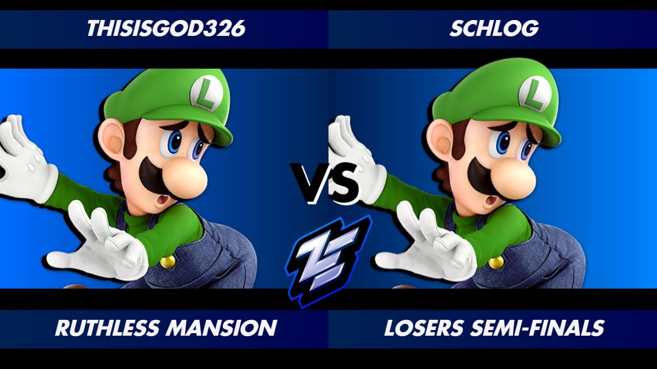 Ruthless Mansion Online: Thisisgod326 (Luigi) vs Schlog (Luigi) Losers ...