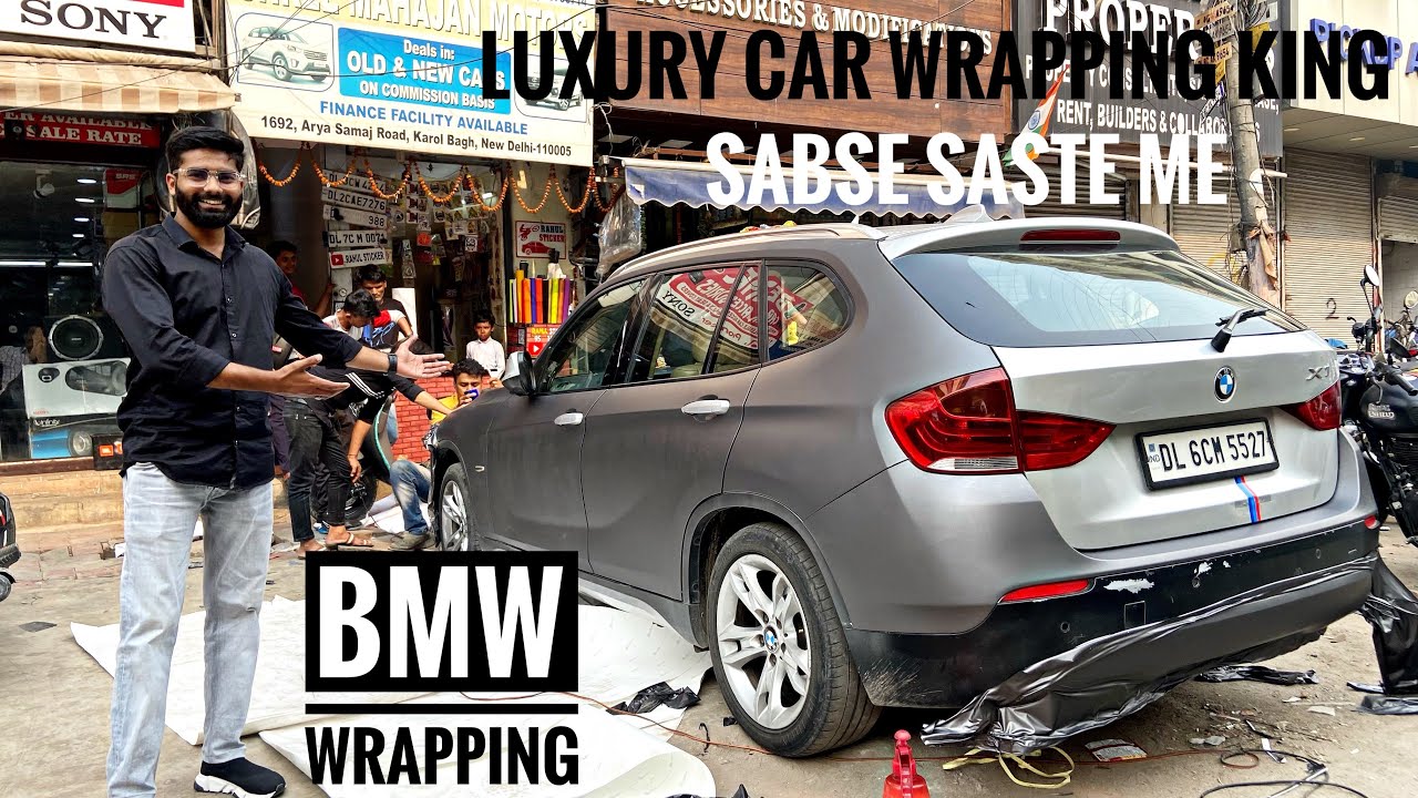 Luxury Car Wrapping King | BMW Wrapping | Cheapest Rate in Delhi | PPF ...