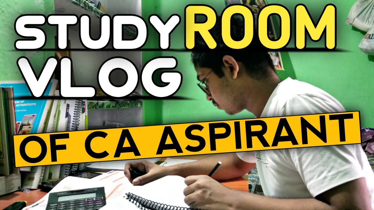 HOW I AM STUDY | CA ASPIRANT STUDY ROOM VLOG | Aman Deep - YouTube