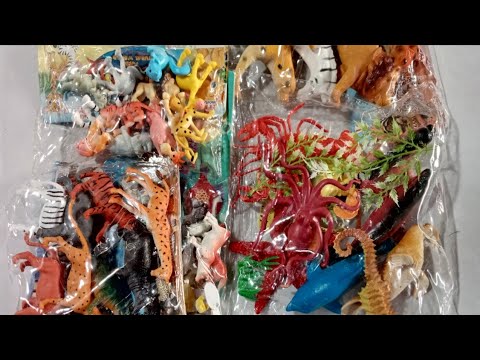 Animal Set Unboxing for kids | plastic animals toy set for baby kids ...