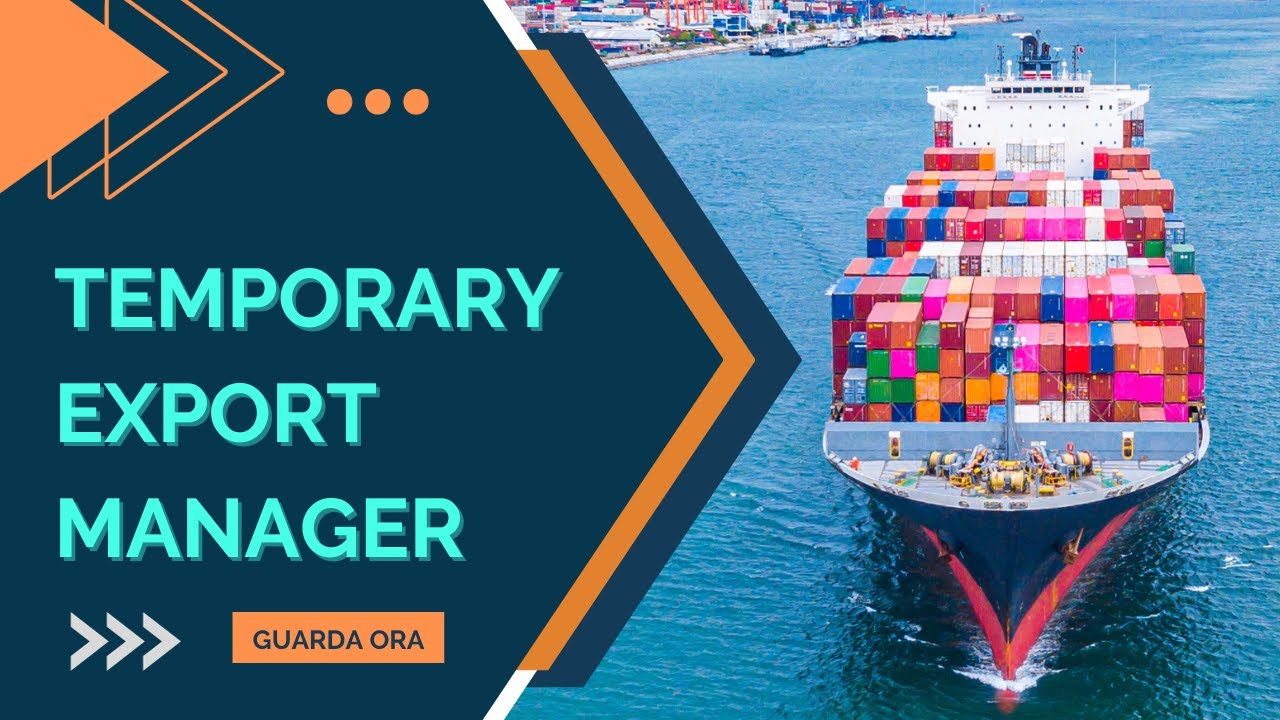 Temporary Export Manager (TEM): Il suo ruolo nell ...