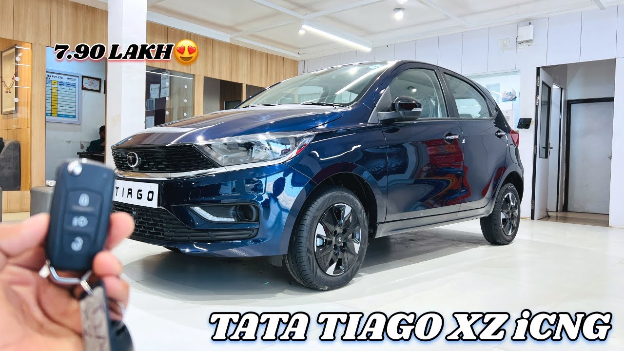 7.90 LAKH🔥 Tata Tiago XZ iCNG 2025 | Detail Review | Price,Features ...