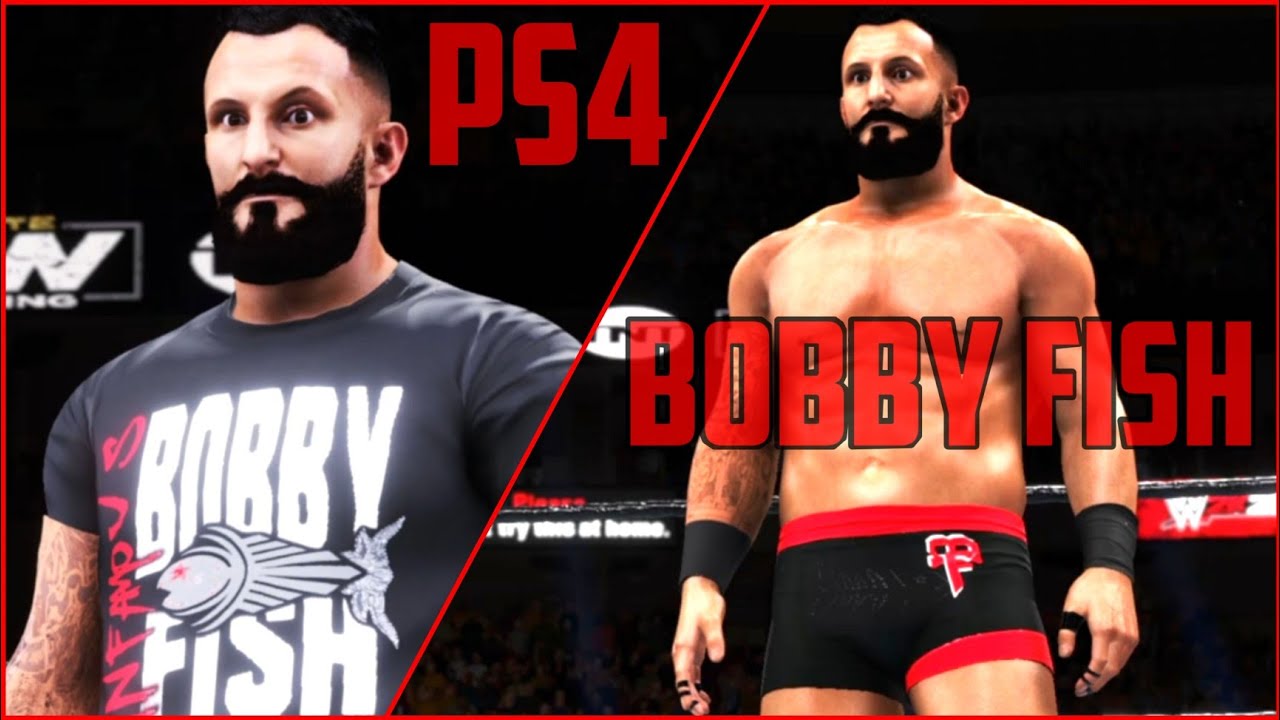 wwe 2k20 bobby fish AEW 2021 community creaction (ps4). - YouTube