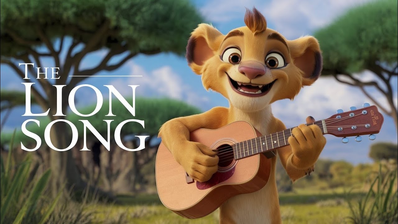 The Lion Song | Animals Nursery Rhymes for kids 2024 from @LittleKidsTv ...