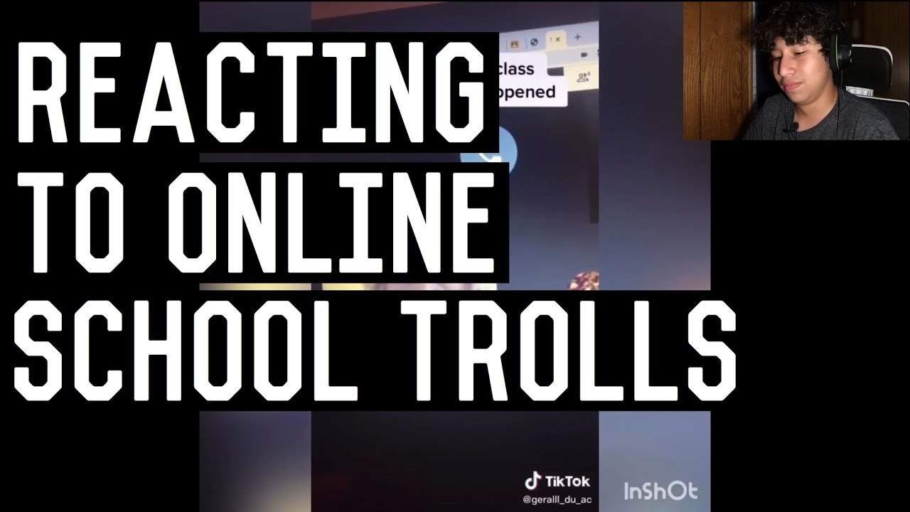 Reacting to Online School Trolls - YouTube