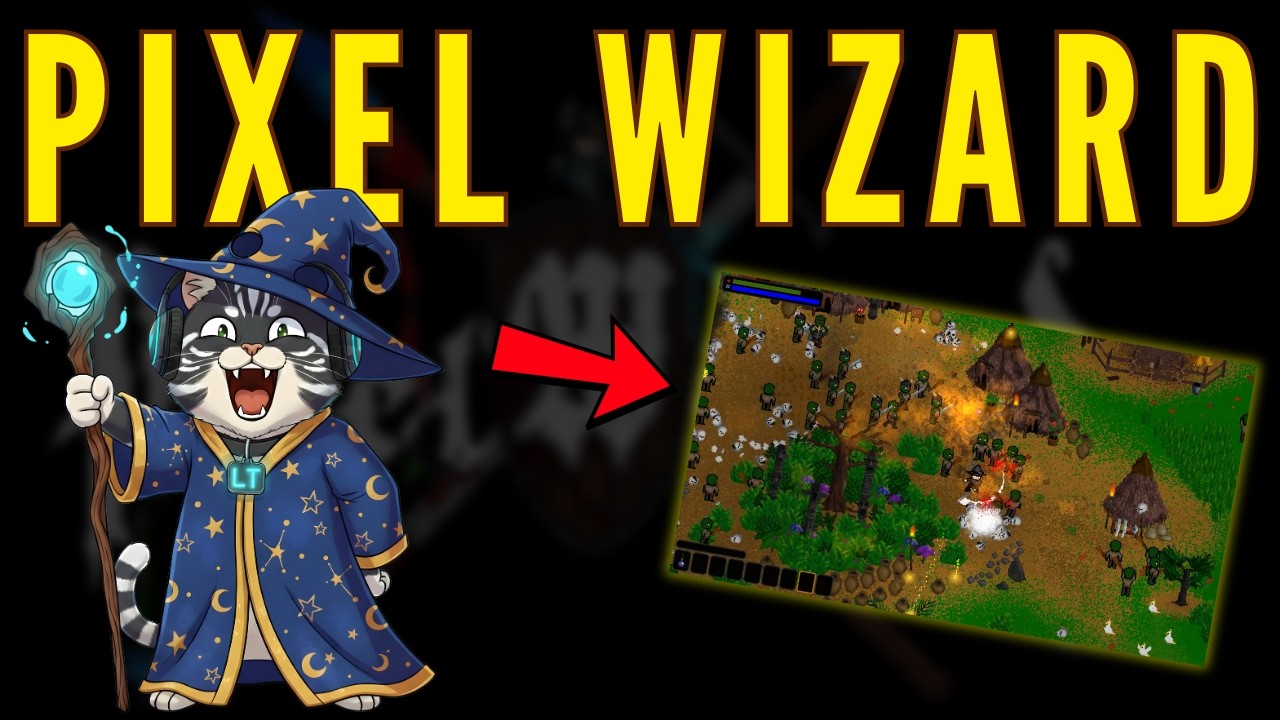 Pixel Wizard: A Developer Announced His Game… ON REDDIT - YouTube