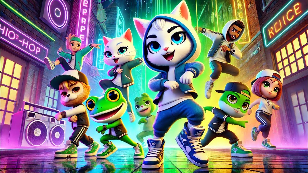 "Tiles Hop: Tom & Angela Dance" - YouTube