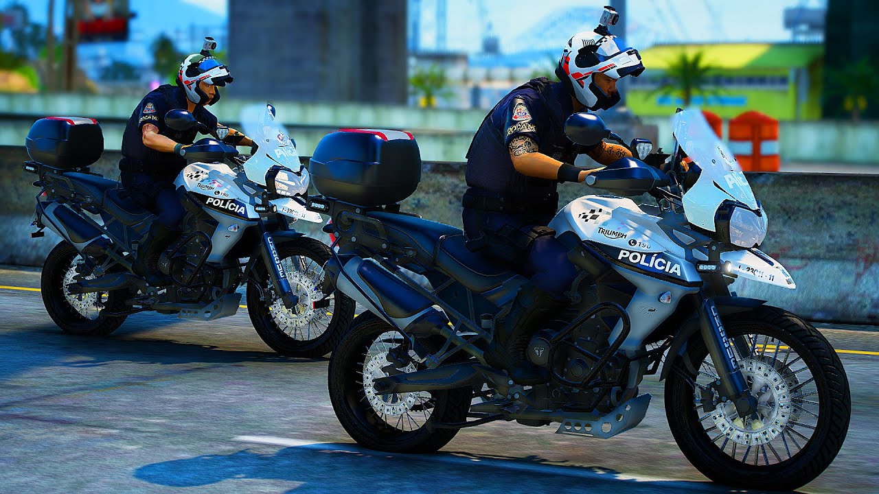 ROCAM EM PERSEGUIÇÃO | GTA V PMESP | GTA 5 POLICIAL - YouTube