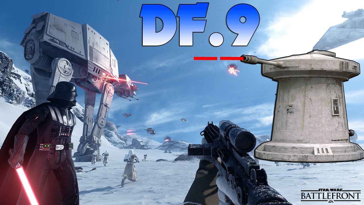 Starwars Battlefront DF.9 Gameplay - YouTube