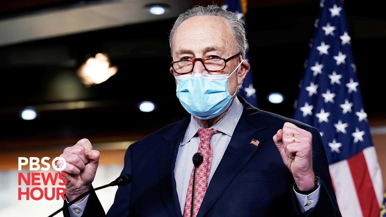 WATCH: Senate Majority Leader Schumer holds press conference - YouTube