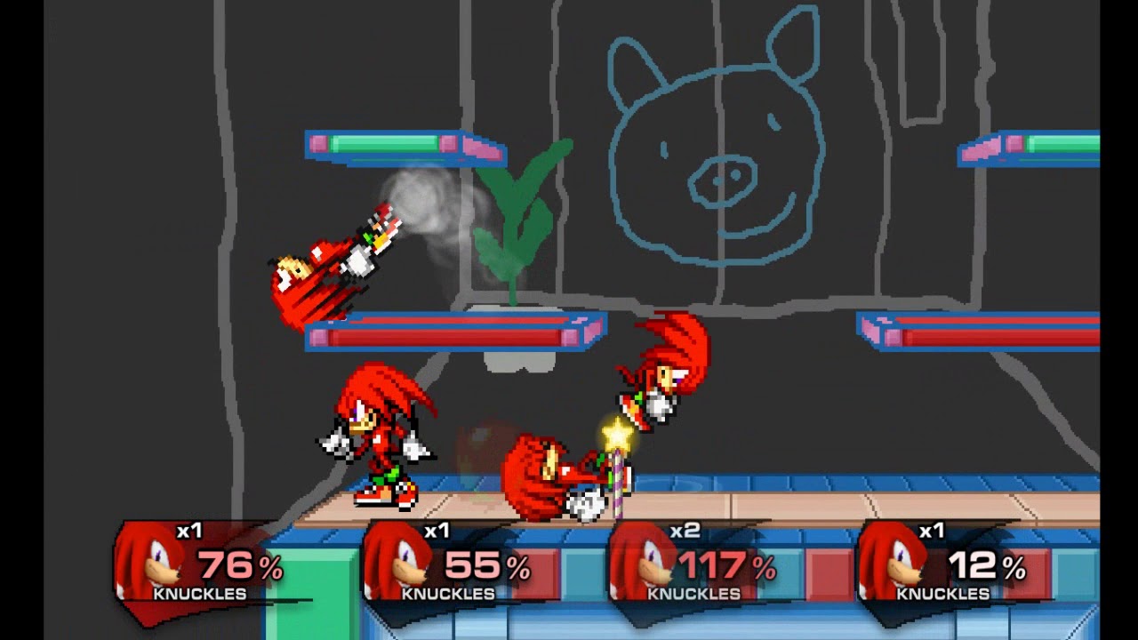 SSF2-KNUCKLES!! - YouTube