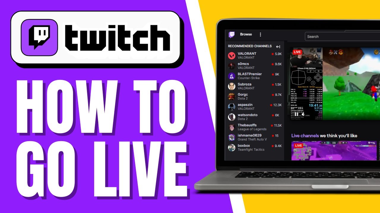 How to Go Live on Twitch | Step-by-Step Tutorial 2026 - YouTube