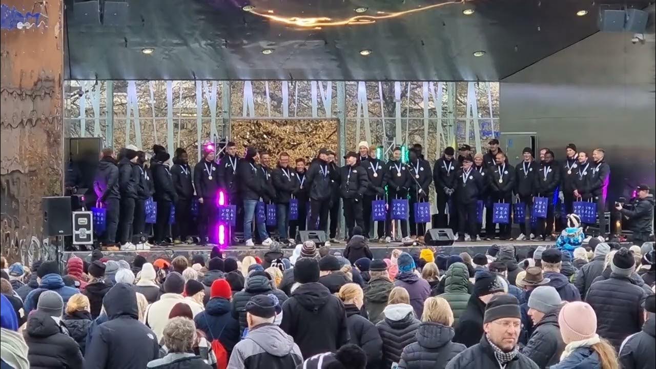 VPS Pronssi juhlat Vaasan torilla 22.10.2023 - YouTube