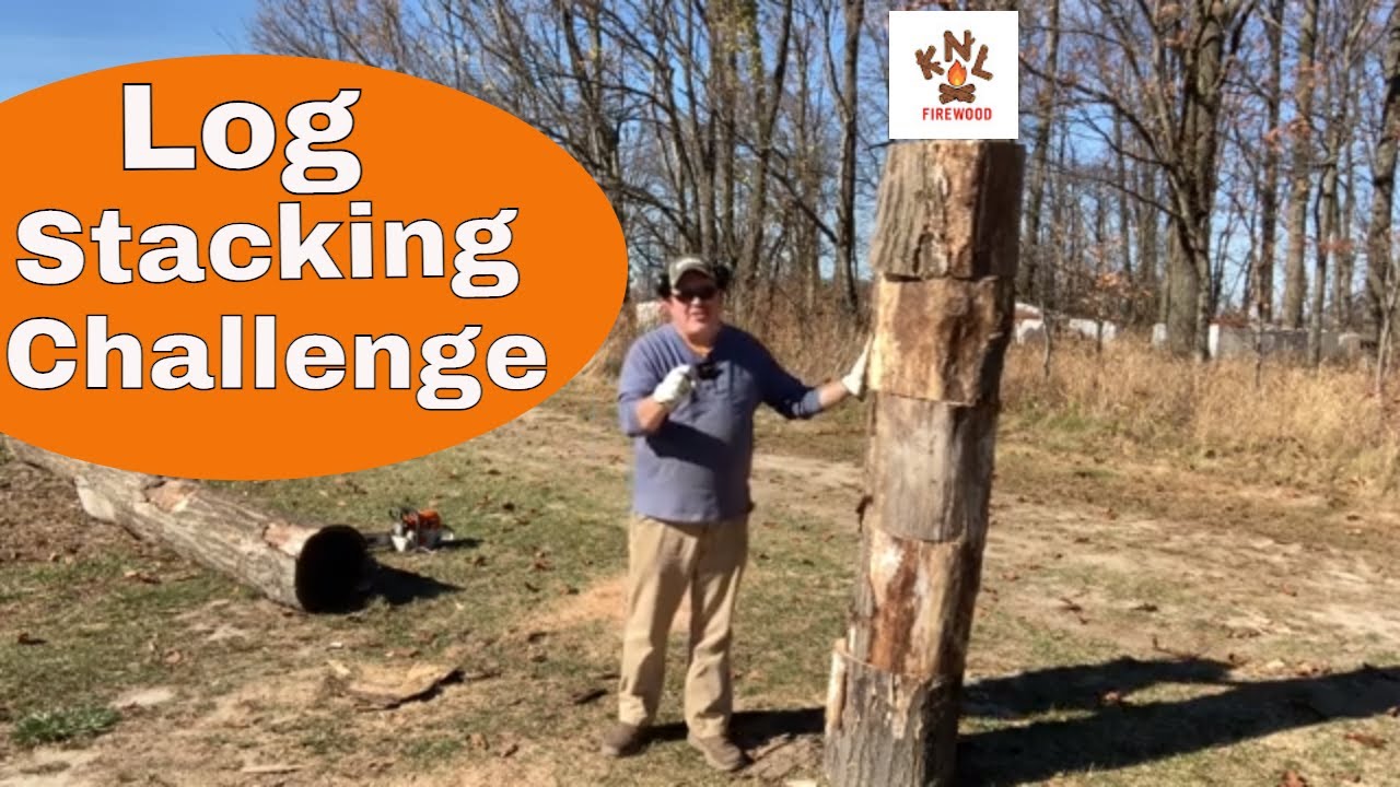 Log Stacking Challenge - n. 98 @OneEyeCustoms @FirewoodMidwest @765Guys ...