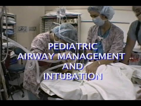 Pediatric Airway Management and Intubation - YouTube