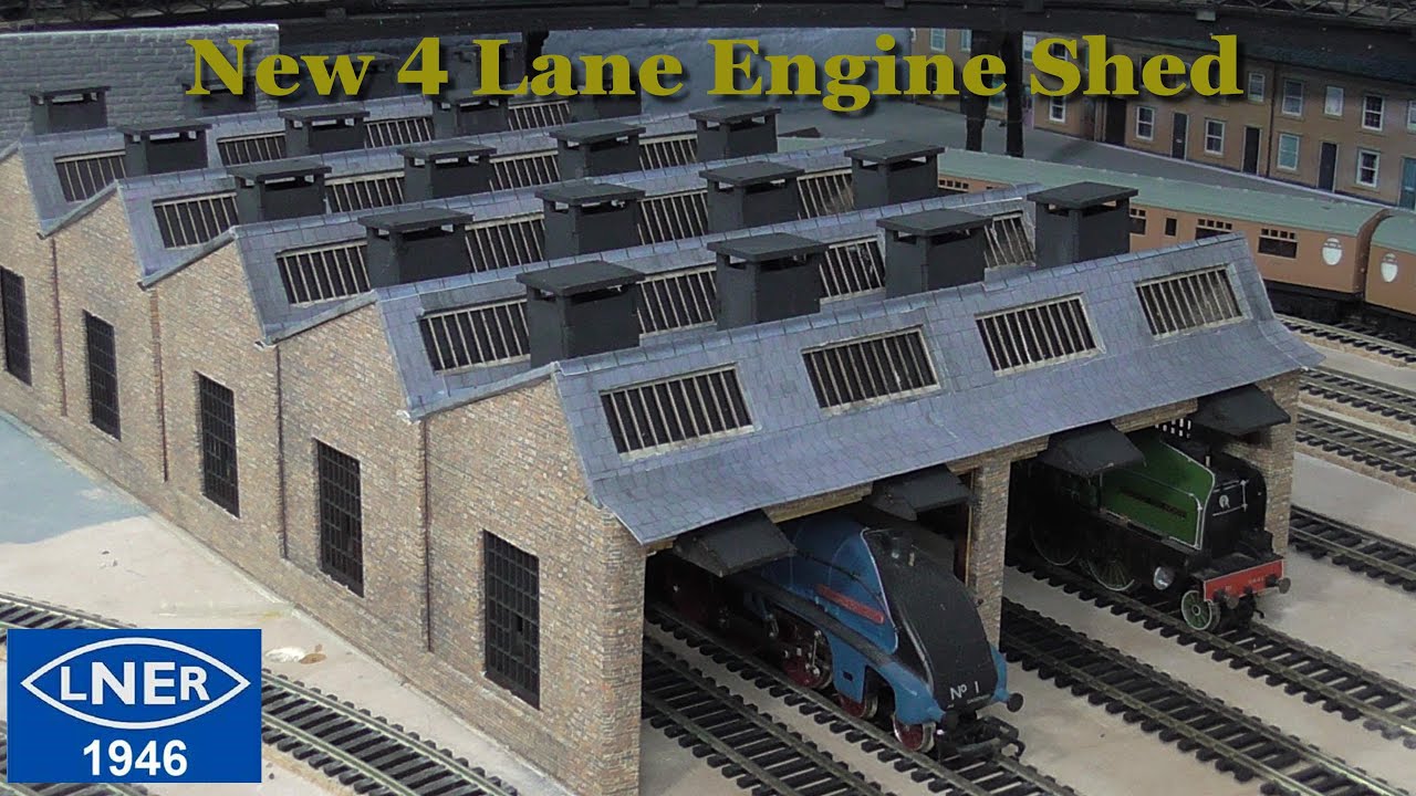 4 lane Engine Shed - YouTube