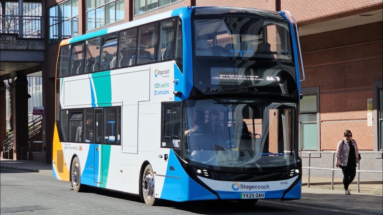 New Stagecoach Bus Chesterfield Electric ⚡️ 80165 On 43 From ...