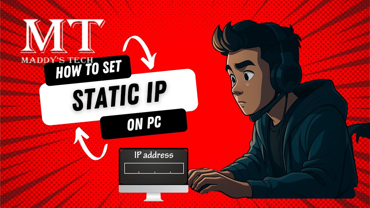 How to Set a Static IP on PC Step-by-Step | Maddy’s Tech - YouTube