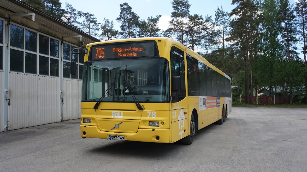 🔉 Volvo 8500 / B12BLE 6x2 | Nyholm 78 (ZF) - YouTube