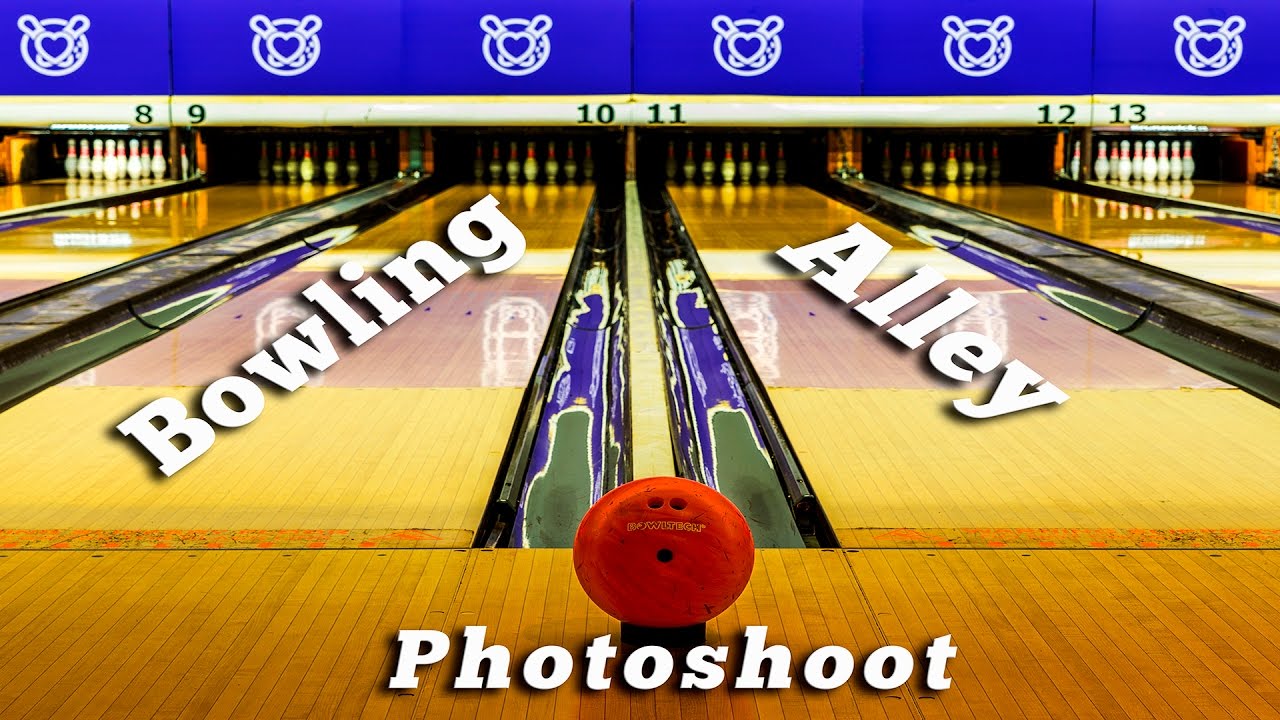 Bowling Alley Photoshoot | Simon Anderson Photography - YouTube