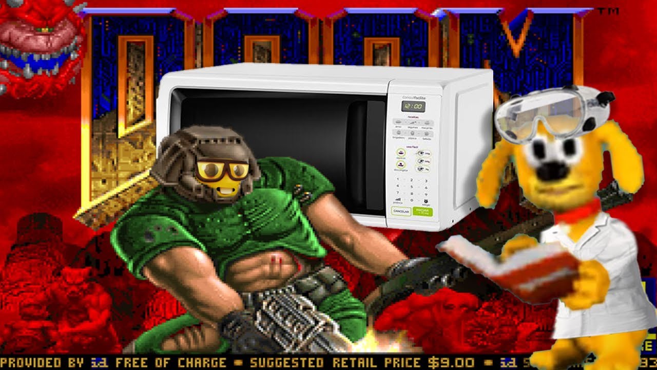 joguei DOOM no micro-ondas (e outras coisas) - YouTube
