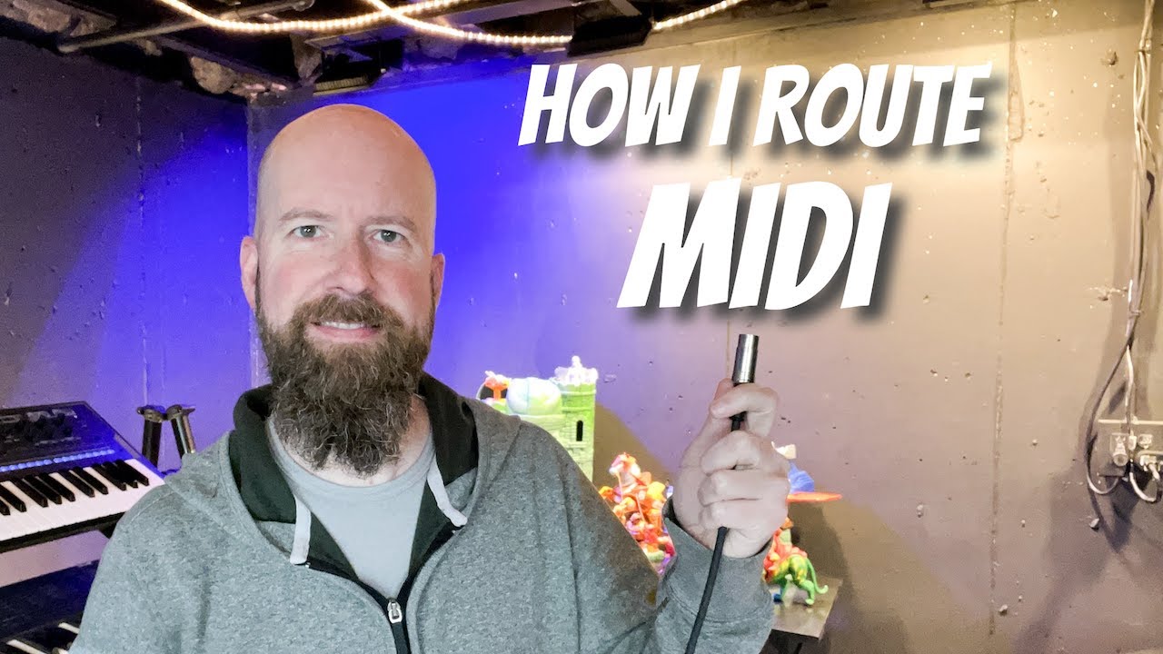 How I Route MIDI In My Studio - YouTube