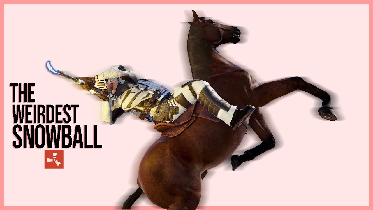 RUST | The WEIRDEST Snowball in RUST (+PvP Highlights, Raids) - YouTube