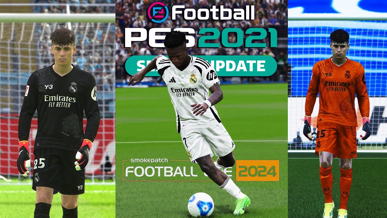 PES 2021 Real Madrid Kit Update Season 2025 for Football Life 2024 ...